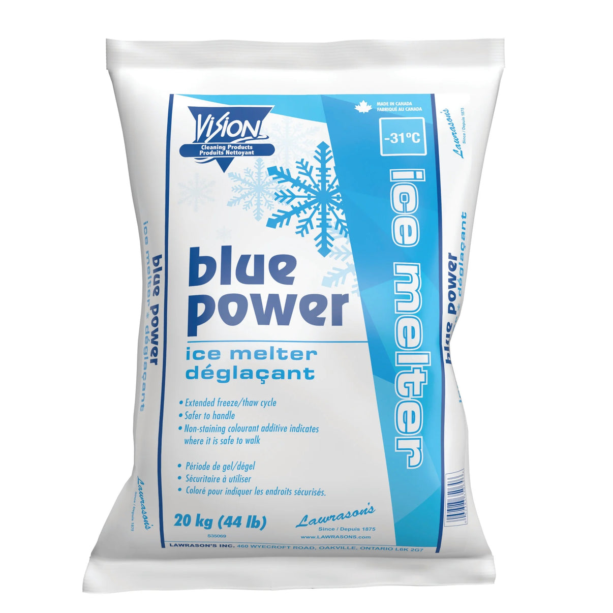 BLUE POWER ICE MELT 20KG – Henderson Landscape Supply Co